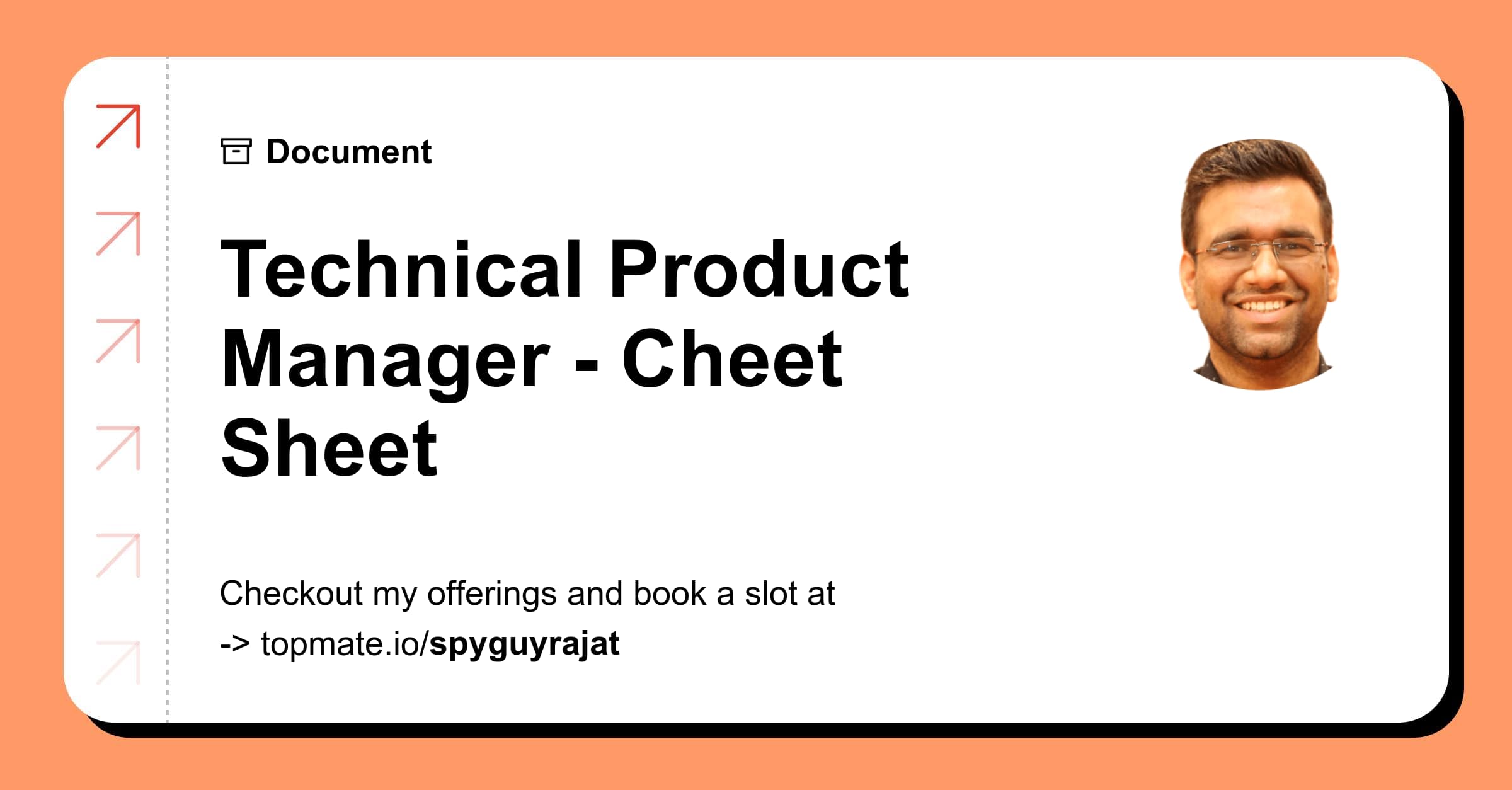 Technical Product Manager - Cheat Sheet with Rajat Kumar